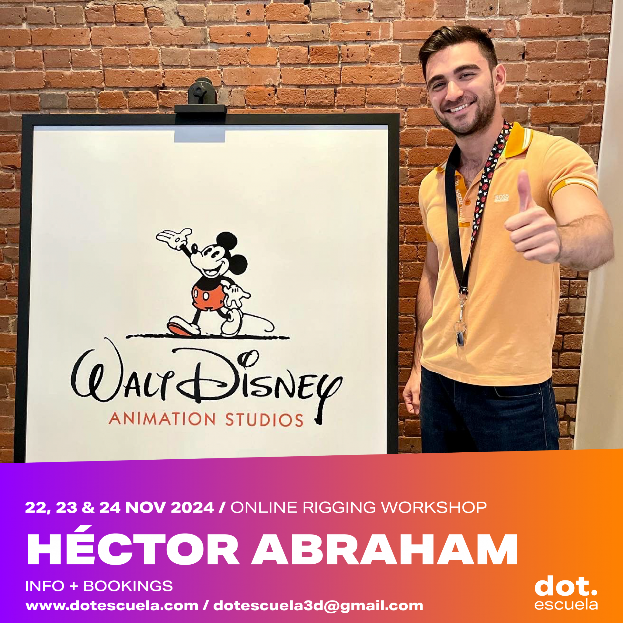 Dot. | ONLINE RIGGING WORKSHOP with Héctor Abraham.